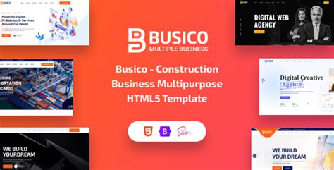 Busico Construction Business Multipurpose HTML5 Template By RRdevs