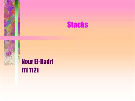 PPT Stacks PowerPoint Presentation Free Download ID 6941746
