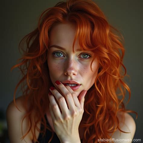 Redhead Dreams About Love Stable Diffusion Online