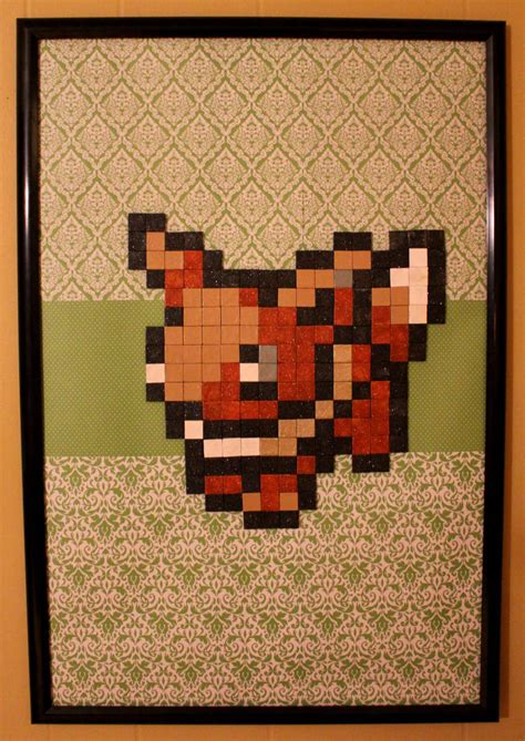 8 Bit Eevee Close Up By Throughmindlenses On Deviantart