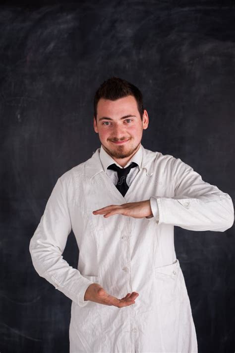 Man In A White Robe Stock Image Image Of Practitioner 46385917