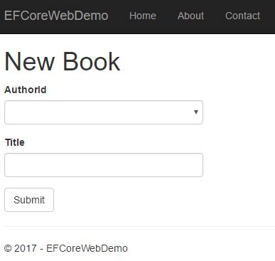 Getting Started With Entity Framework Core ASP NET Core