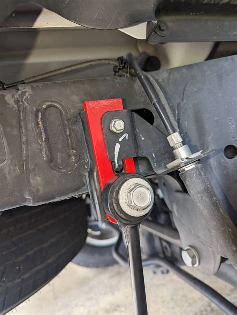 Swaybar Endlink Re Enforcement Bracket From 4122 Jeep Gladiator Jt