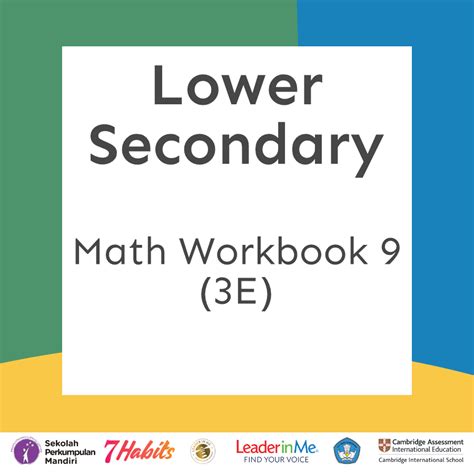 Book 00240 Cambridge Checkpoint Low Sec Mathematics Workbook 9 3e Spm Shop