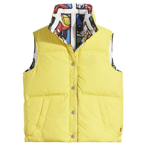 Levis Disney Squares Vest Yellow Dressinn