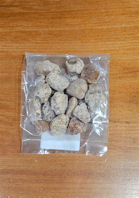 Raw Bag Of Kauri Gum Medium Bag The Kauri Museum