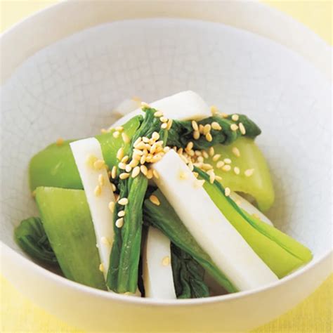 もう1品足りない時の味方 旬野菜・チンゲンサイのあえもの5選 レタスクラブ
