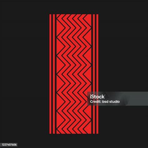 트랙 마크 빨간색 Rgb 색상 아이콘 상세한 자동차 오토바이 거리 타이어 흔적 지그재그 모양의 여름 휠 프린트 차량 타이어 트레일 검은 색 배경에 격리 된 벡터 그림 0명에