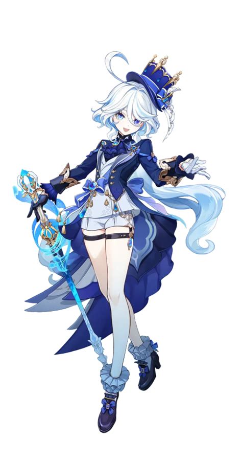 Genshin Impact Transparent Character Portrait Furina Pneuma Ousia Genshinresource On Tumblr