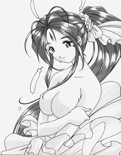 Rule 34 Artist Request Belldandy Clothing Female Medium Breasts Oh My