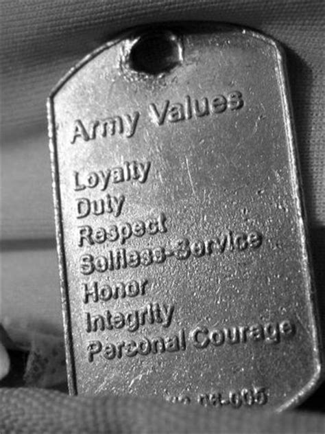 Quotes About Army Values 20 Quotes