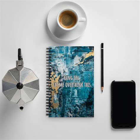 Spiral Notebook Featuring Stratification Artwork Etsy