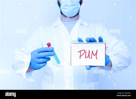 Text Sign Showing Pum Conceptual Photo Unwanted Change That Can Be