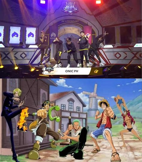 Tampil Unik Onic Ph Peragakan Beberapa Pose Anime Di Panggung Mpl Ph Season 9