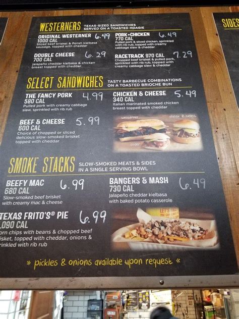 Menu At Dickeys Barbecue Pit Dothan E Main St Ste 8
