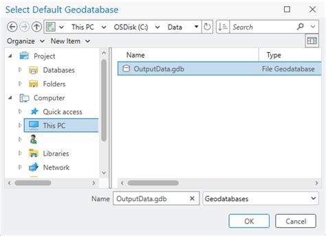 Use Browse Dialog Boxes—arcgis Pro Documentation