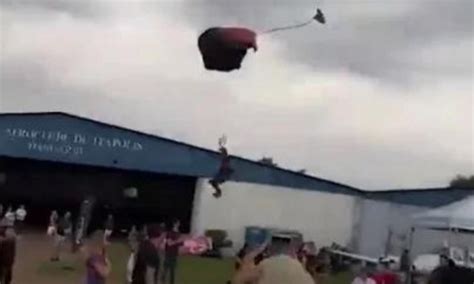 Homem Morre Ao Ser Atingido Por Paraquedista Em Evento No Interior De