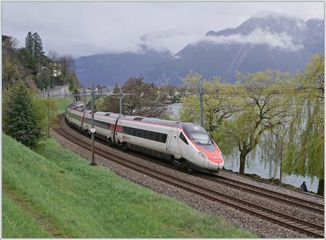 Sbb Etr 610 014 Als Ec Nach Frankfurt Am 5323 Bei Einigen Bahnbilderde