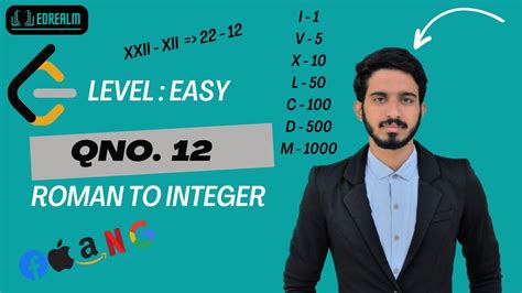 Roman To Integer Leetcode Tutorial Problem Solving Edrealm 💡