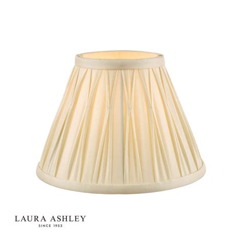 Laura Ashley Fenn Silk Empire Drum Shade Ivory 20cm8 Inch Stillorgan