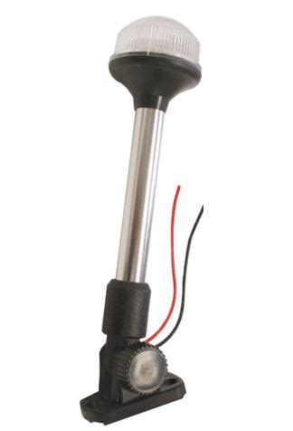 RWB LED Nav Light 12V Folding Down Mount Free Shipping Over 99