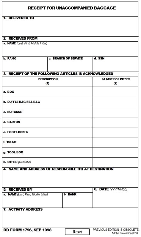 Dd Form 1745 Printable Form 2025