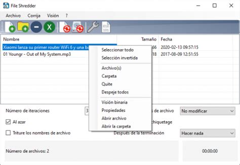 Cómo eliminar archivos de tu PC para siempre con Alternate File Shredder