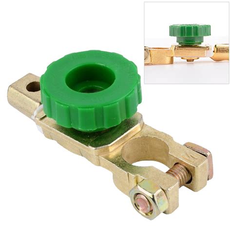 Car Battery Isolator Interrupter Disconnect Switch Pole Terminal Battery Switch Auto Accessories