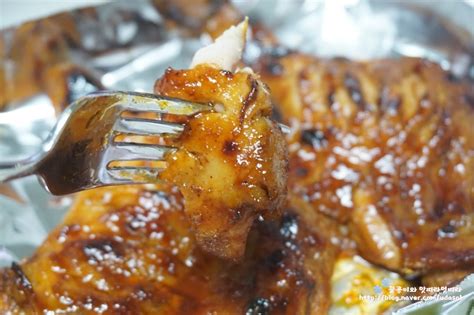 Bbq 자메이카 통다리 구이 가격 솔직후기 네이버 블로그
