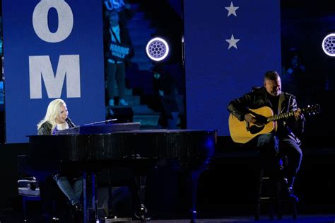 Lady Gaga Delivers Electrifying Performance At Vice President Harris
