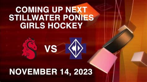 Stillwater Ponies Girls Hockey Vs Cretin Derham Hall November 14