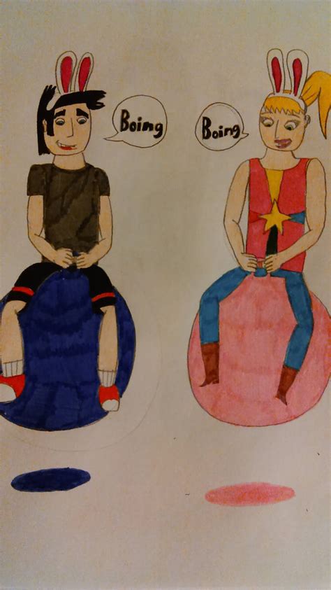 Rick And Melissas Sit N Bounce Fun By Talabromaltyalla On Deviantart