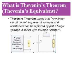 Thevenin Theorem Explanation Examples Limitations Knowelectronic