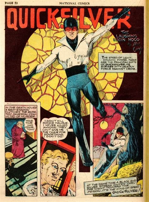 Quicksilver Public Domain Super Heroes