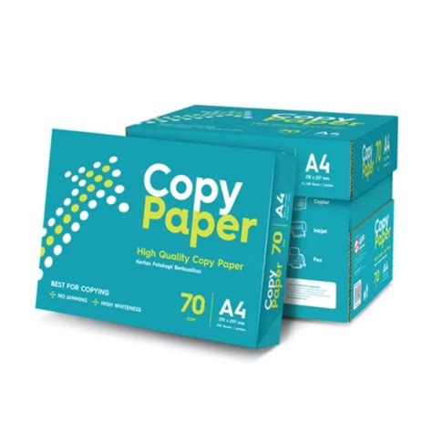Jual KERTAS HVS A GSM COPY PAPER KERTAS PRINT FOTOCOPY COPY PAPER HVS A GSM Shopee