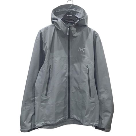 アークテリクス Arcteryx ジップアップナイロンジャケット Beta Jacket ベータジャケット X000007584 グレー