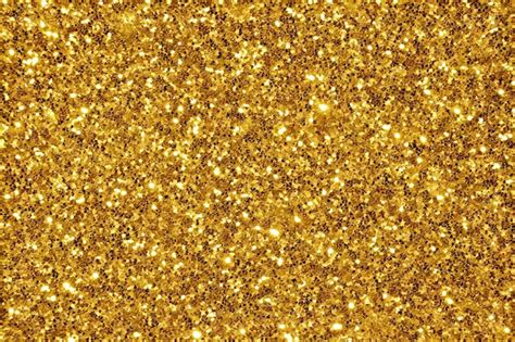 Premium Photo A Captivating Gold Glitter Texture
