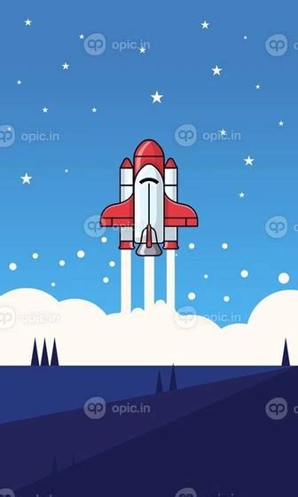 خرید و قیمت دانلود وکتور تصویر شاتل فضایی پرواز به فضا با پس زمینه آسمان اوپیک ترب