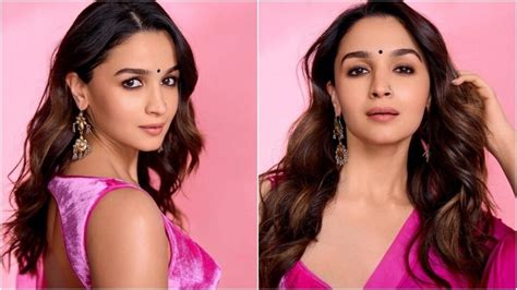 Becoming Rani Loved Alia Bhatts Kohl Eyes And Chiffon Saree Look From Rocky Aur Rani Here