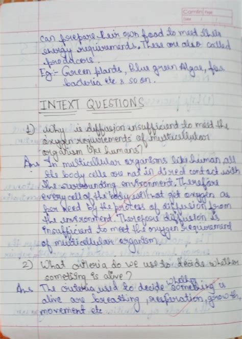 Solution Class 10 Bio Ch1 Studypool