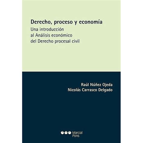Derecho Proceso Y Economía Una Introducción Al Análisis