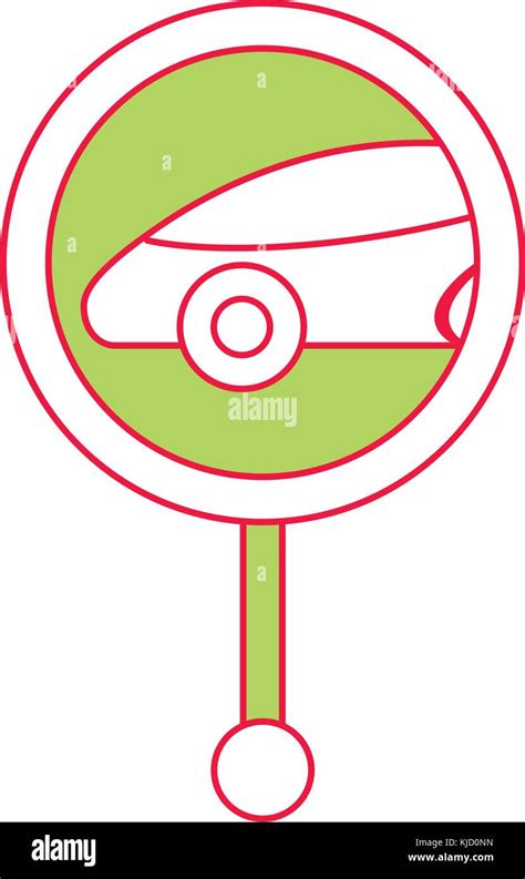 Gps Navigation Pointer Map Car Location Stock Vector Image Art Alamy