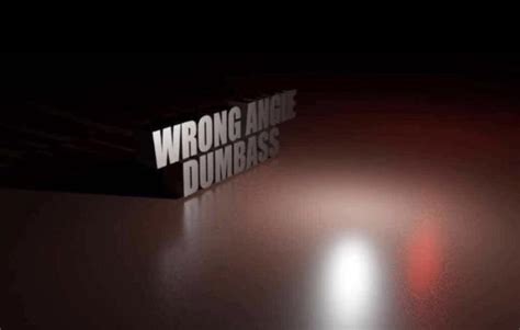 Wrong Word In White On Black Background With Red Light