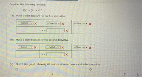 Solved Consider the following function. f(x)=(2x+6)5 (a) | Chegg.com
