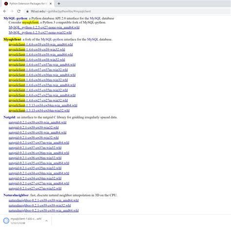 [solved] no module named mysqldb in windows 10 blog codewithharry