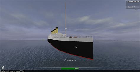 Rms Titanic Roblox By Sirmauser On Deviantart