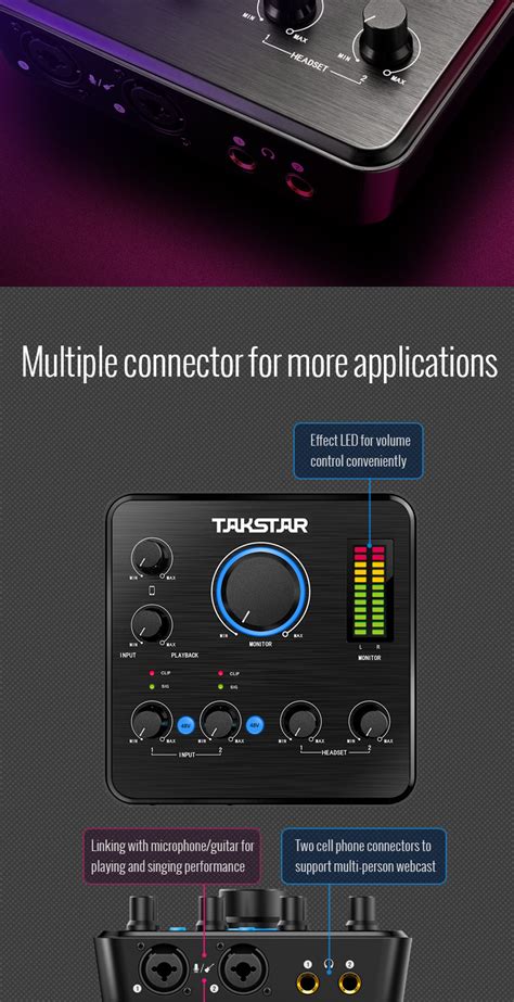 MX630 Webcast Pro Sound Card - Guangdong Takstar Electronic Co., Ltd.