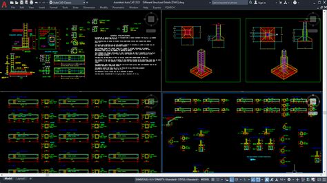 Different Structural Details DWG