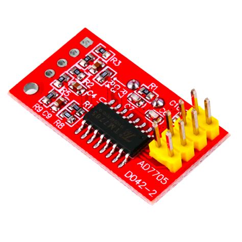 AD7705 Dual 16 Bit ADC Module With Programmable Input Gain And SPI Interface TM7705