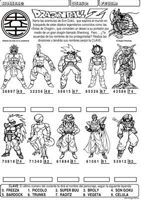 Divisiondragonball2 Juegos Didacticos De Matematicas Actividades De